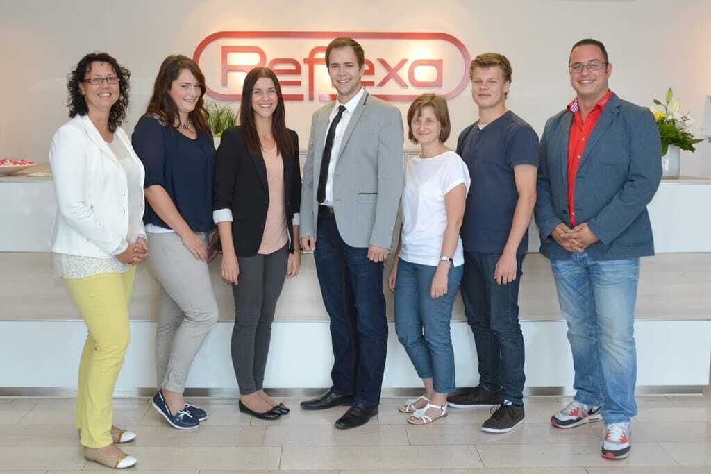 Fünf neue Lehrlinge bei Reflexa - sicht & sonnenschutz