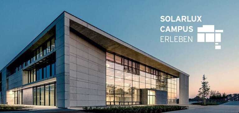 Solarlux Campus erleben - sicht & sonnenschutz