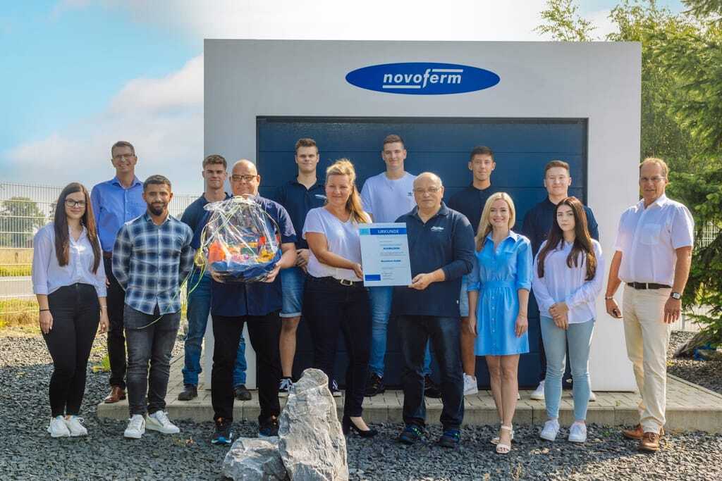 Novoferm: Ausgezeichnet in der Ausbildung - sicht & sonnenschutz