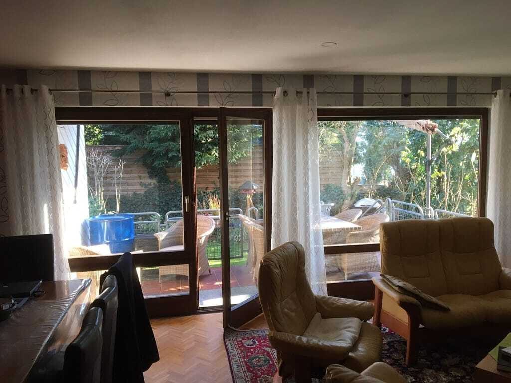 Flächenvorhänge als Sicht- und Sonnenschutz - sicht & sonnenschutz