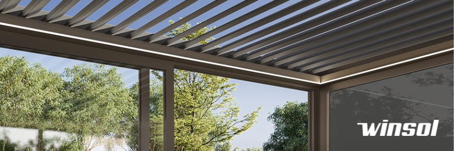 Eine Terrassenüberdachung für jeden dank des SO! Universum von Winsol - sicht & sonnenschutz