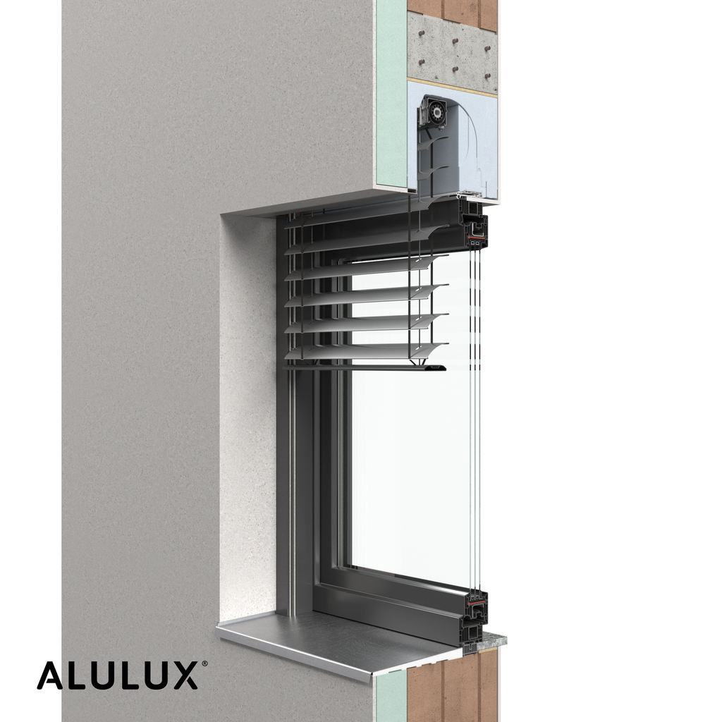 Neubauaufsatzkastensystem von Alulux mit innovativen Features - sicht ...